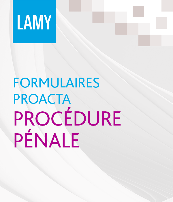 Formulaires juridiques - Lamy Liaisons